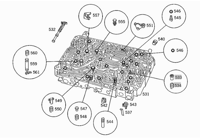 722.3 Valve Body rebuild | Transmission and Driveline | 500Eboard